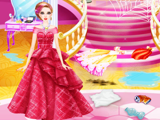 Play Free Games Online - NapTechGames | Princess Messy Room Games